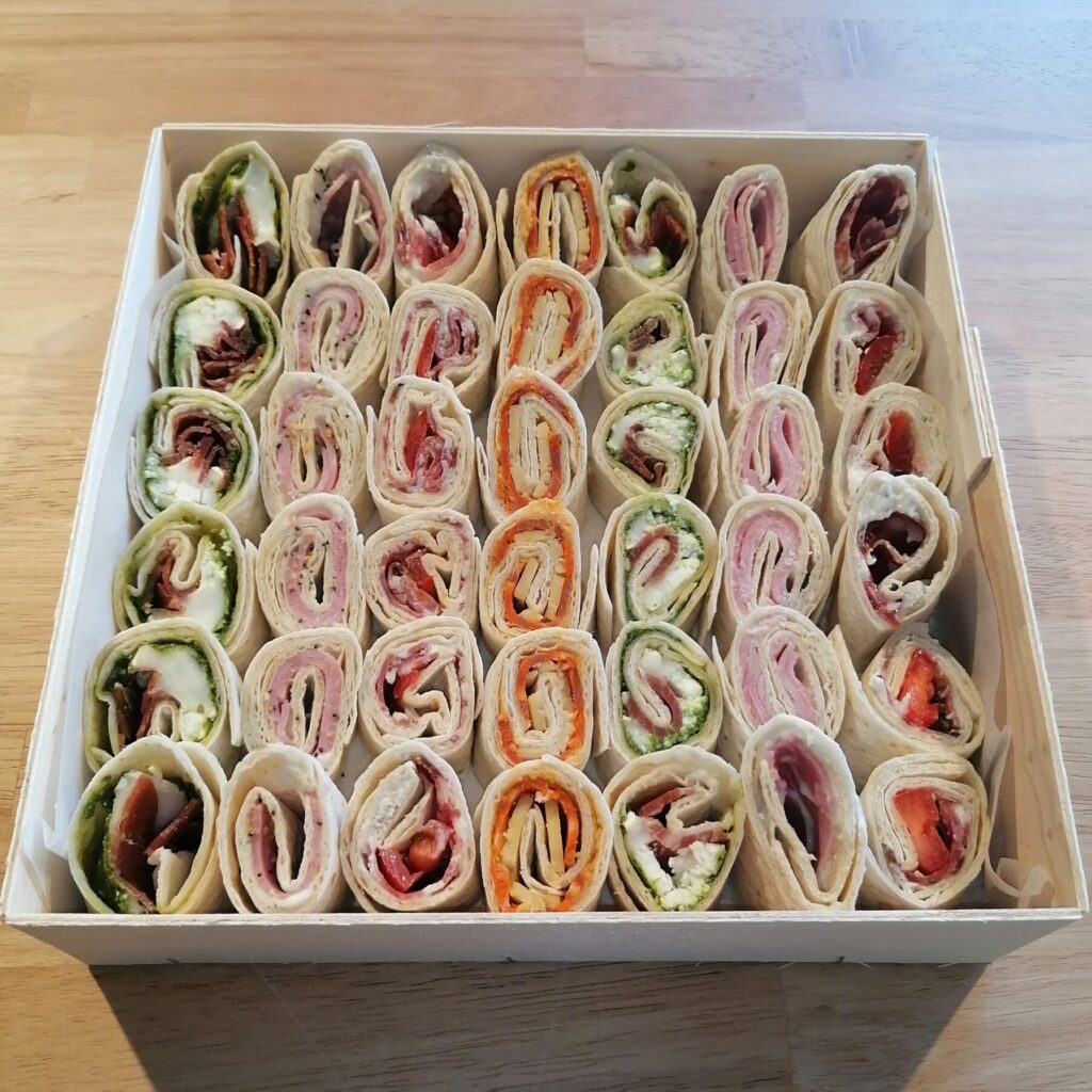 PLATEAU BOUCHÉES WRAPS [42 BOUCHÉES] - Graze Craze France
